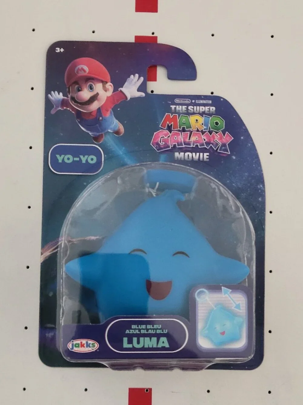 Jakks Pacific | Toys | The Super Mario Galaxy Movie Yoyo Luma Star Blue ...